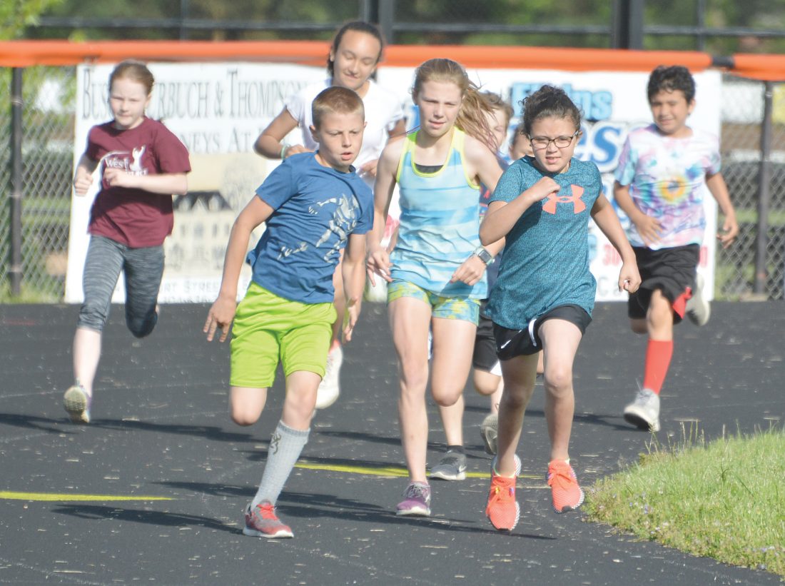 Youngsters take to the track | News, Sports, Jobs - The Intermountain